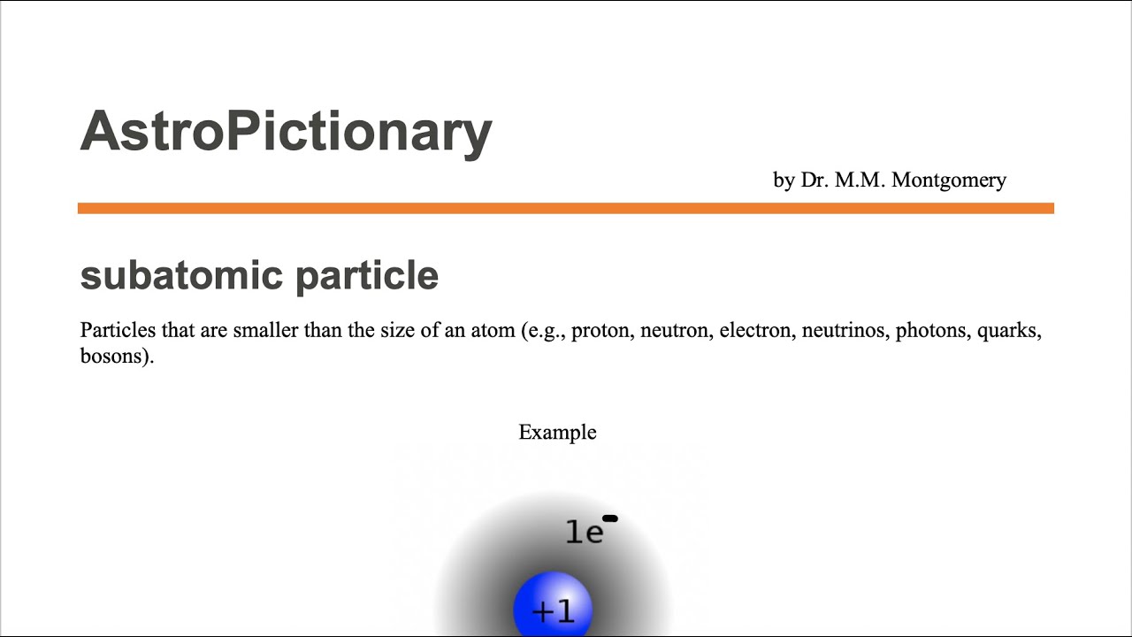 subatomic particle - YouTube