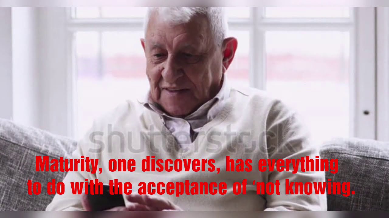 Age Vs Maturity Quotes