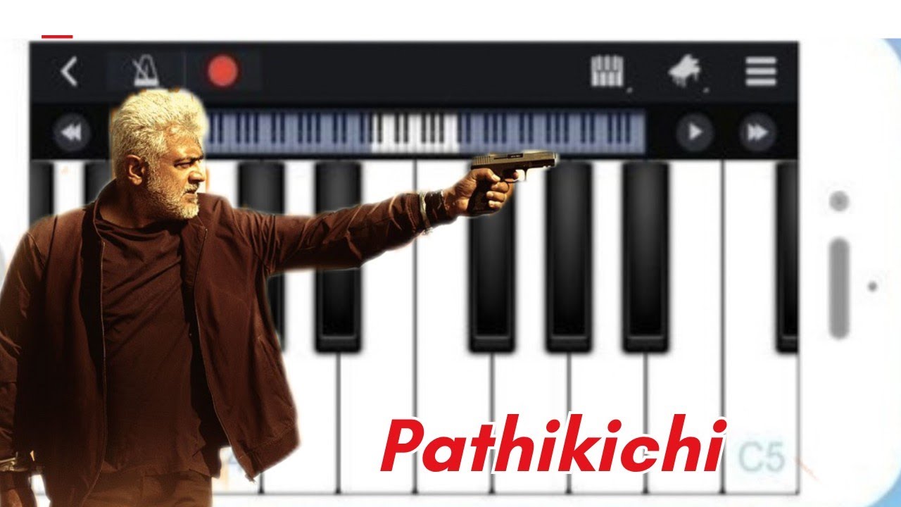 Vidaamuyarchi - Pathikichu Song | Easy Piano Tutorial | Ajith | Anirudh ...