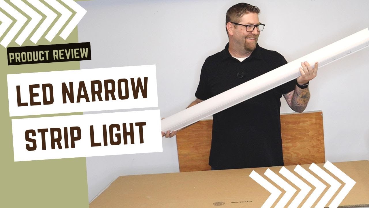 LED Narrow Strip Light Product Overview & Assembly | Warehouse Lighting ...