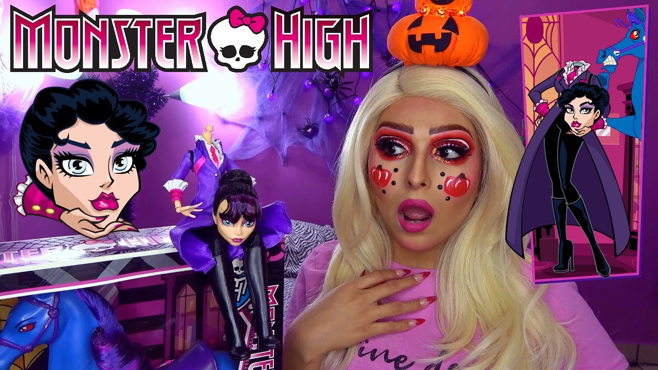 MONSTER HIGH Headless Headmistress Bloodgood (Naiioween #24) - YouTube