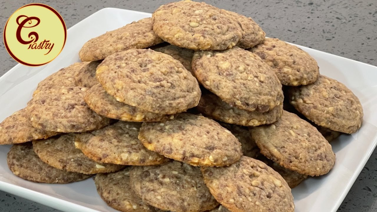 Chocolate Peanut Cookies, Easy to make Delicious Peanuts Cookie Recipe ...