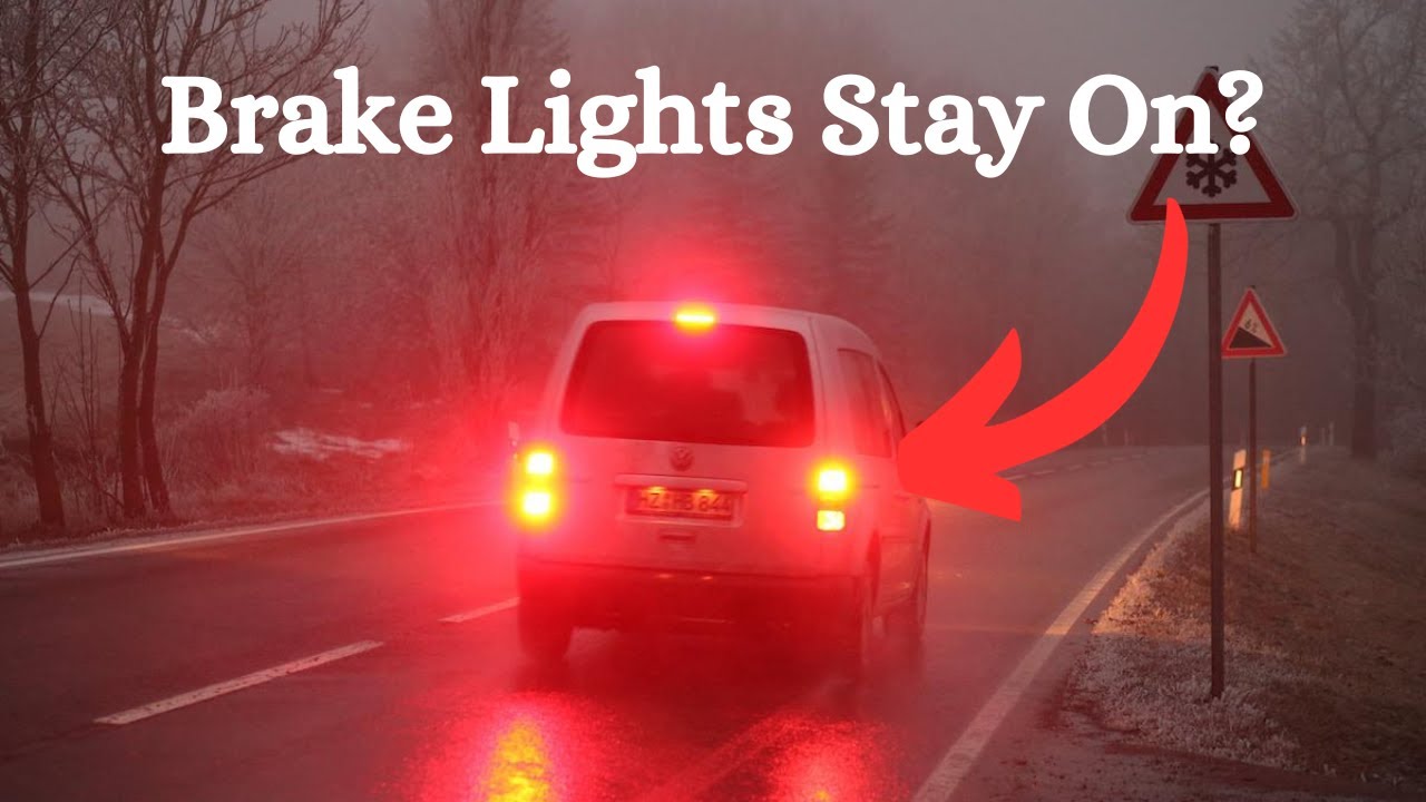TOP 8 Reasons Why Brake Lights Stay On And How To Fix It - YouTube