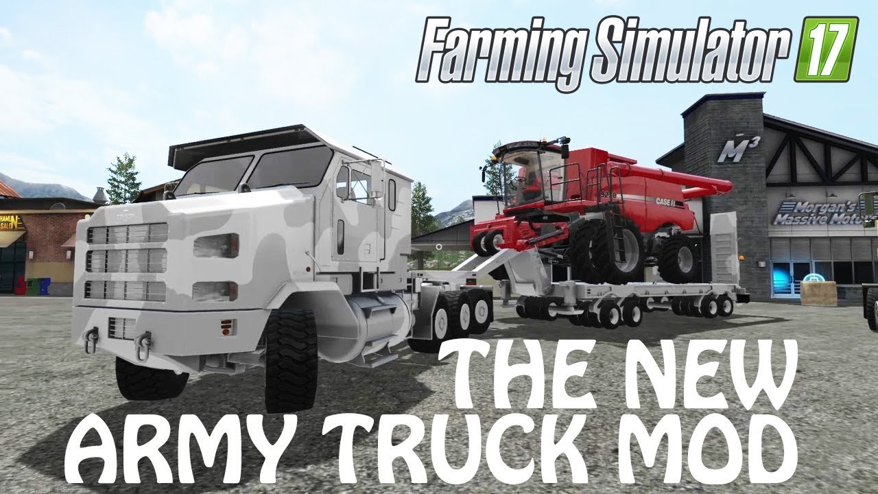 THE NEW MILITARY MODS in Farming Simulator 2017 | PRETTY AWESOME | PS4 ...