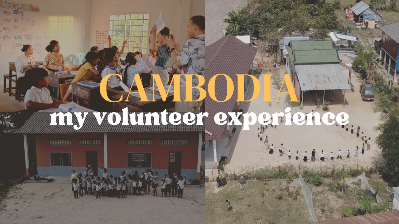 Volunteering at Cando School in Cambodia #workaway - YouTube