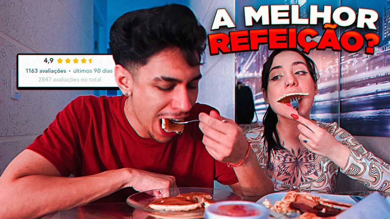 PROVANDO AS MELHORES COMIDAS do IFOOD !! ‹ Ine › - YouTube
