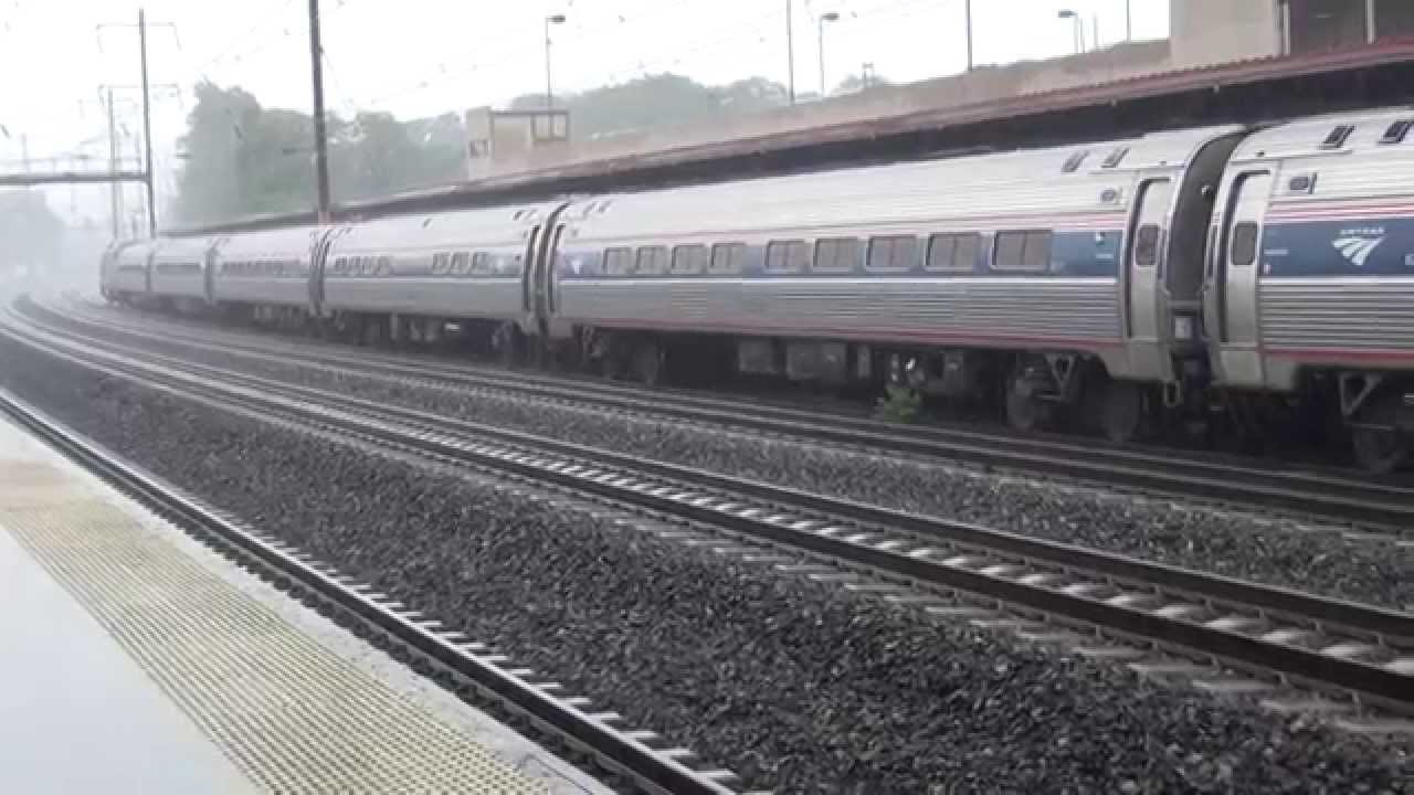 Amtrak Northeast Regional #148 at Metropark, NJ - YouTube