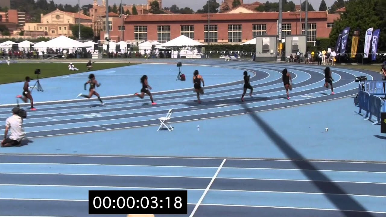 PAC 12 Track & Field Championship 2015, Women's 200 Meter Final - YouTube