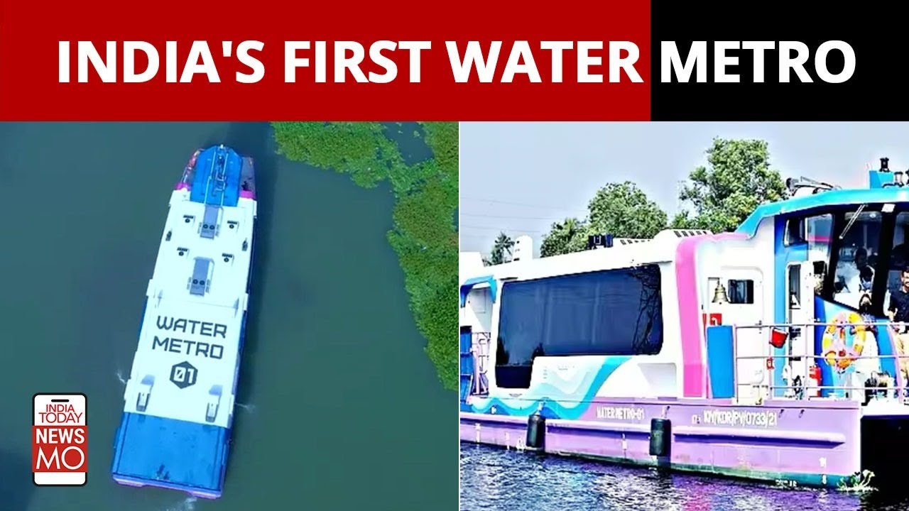 India's First Water Metro... | NewsMo - YouTube