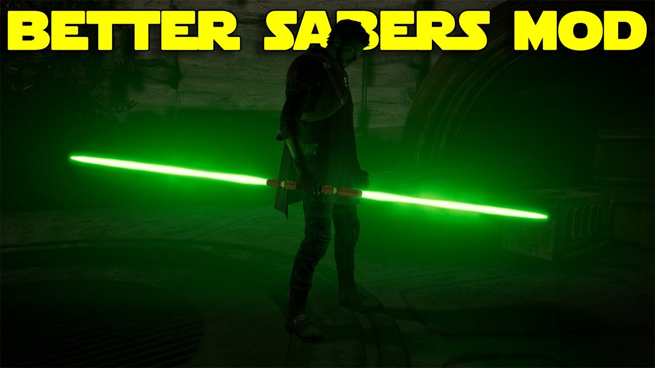 Jedi Fallen Order Better Sabers Mod - YouTube