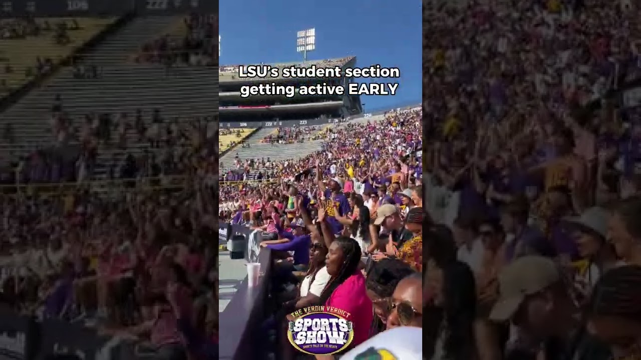 Let the band play neck 😤, (#LSU, #LSUFootball, #CollegeFootball, #CFP ...