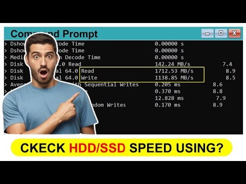 Need for Speed? Check Your SSD Velocity in Seconds with this CMD Method ...
