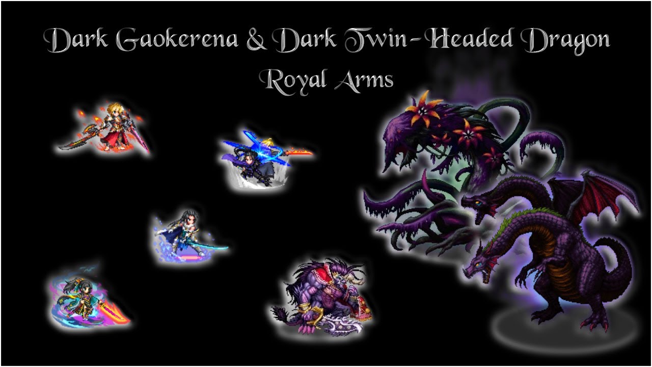 [FFBE] The Depths of Chaos - Dark Gaokerena & Dark Twin-Headed Dragon ...