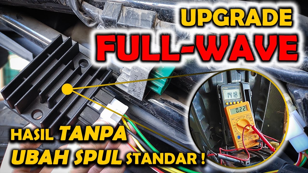 Ubah Kelistrikan Motor AC ke DC disertai Ganti Kiprok TIGER / NMAX ...