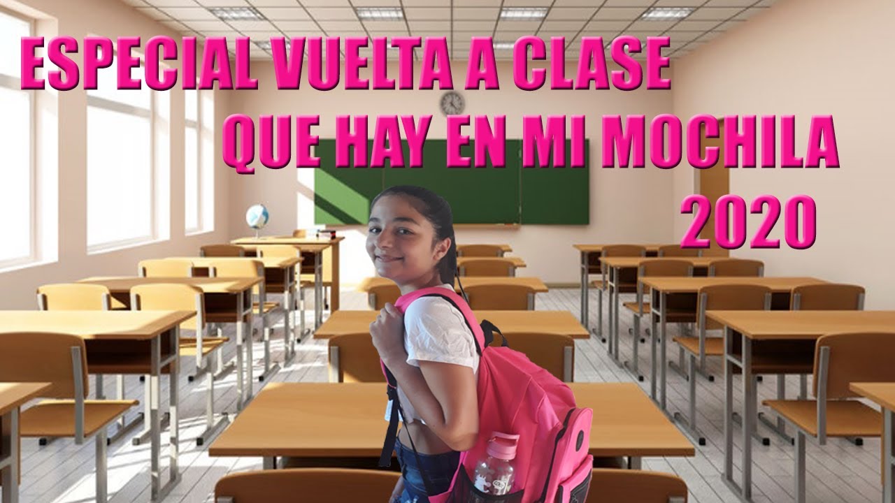 QUE HAY EN MI MOCHILA 2020 - YouTube
