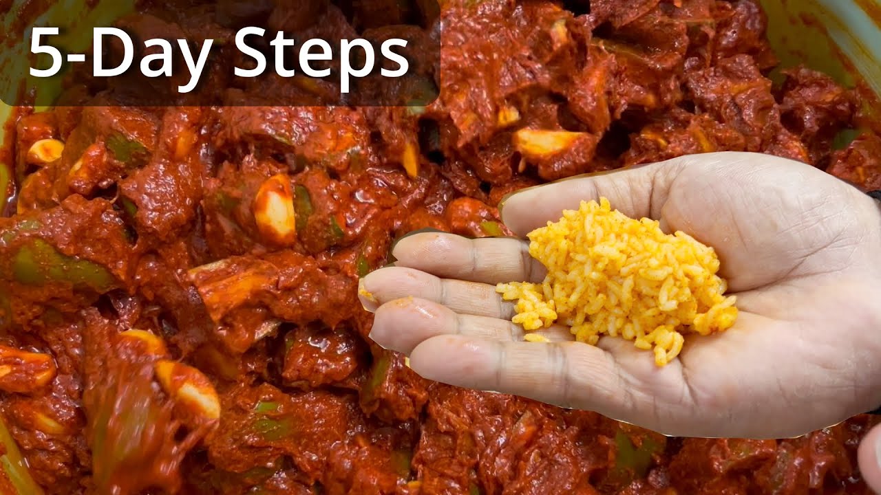 To enjoy Andhra's Vijayawada Avakaya for a year... - YouTube