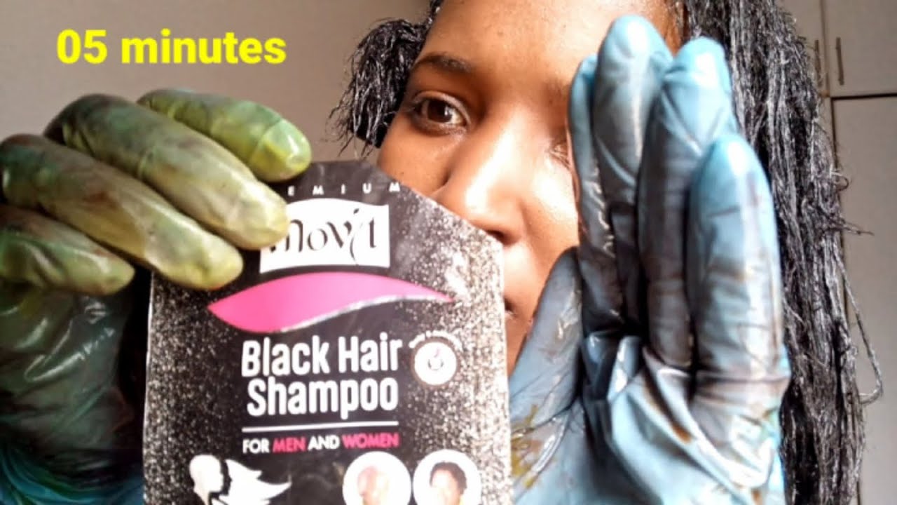 Movit Black Hair Shampoo Honest Review - YouTube