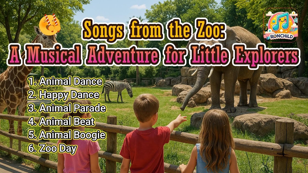 Songs from the Zoo | A Musical Adventure for Little Explorers | Kids ...