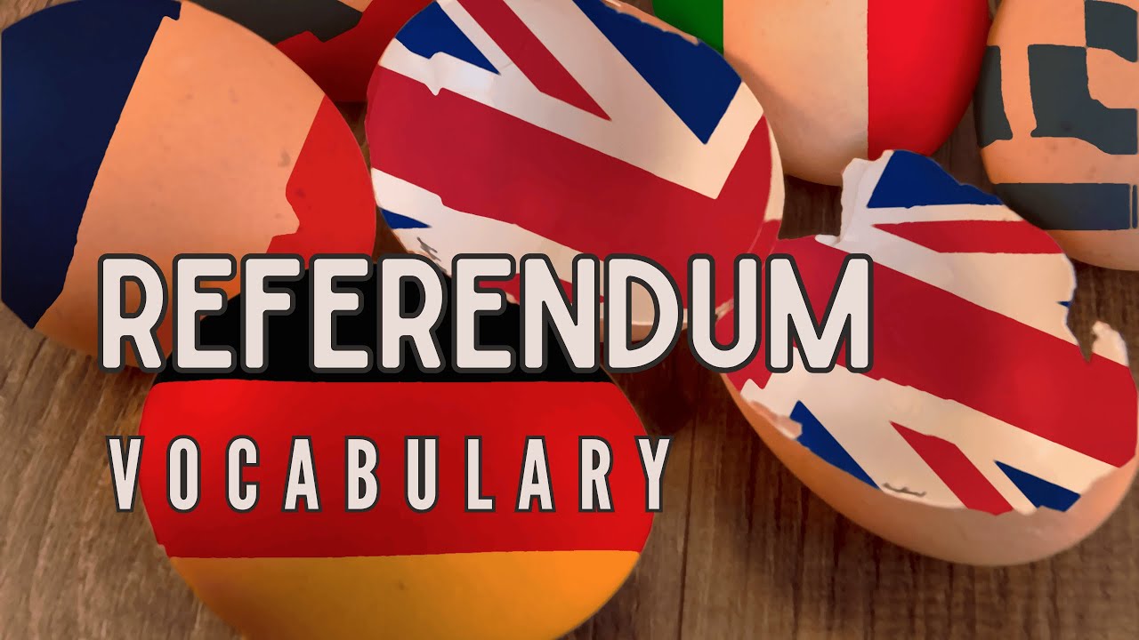 What is the meaning of Referendum? - YouTube