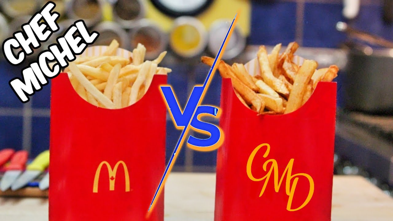 Frites Mcdo | Chef VS Fast Food - YouTube