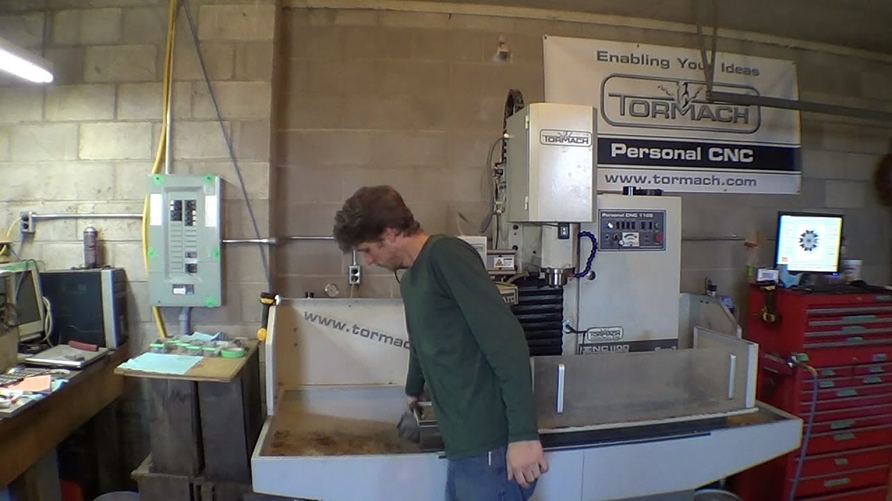 Tormach coolant screen replacement - YouTube