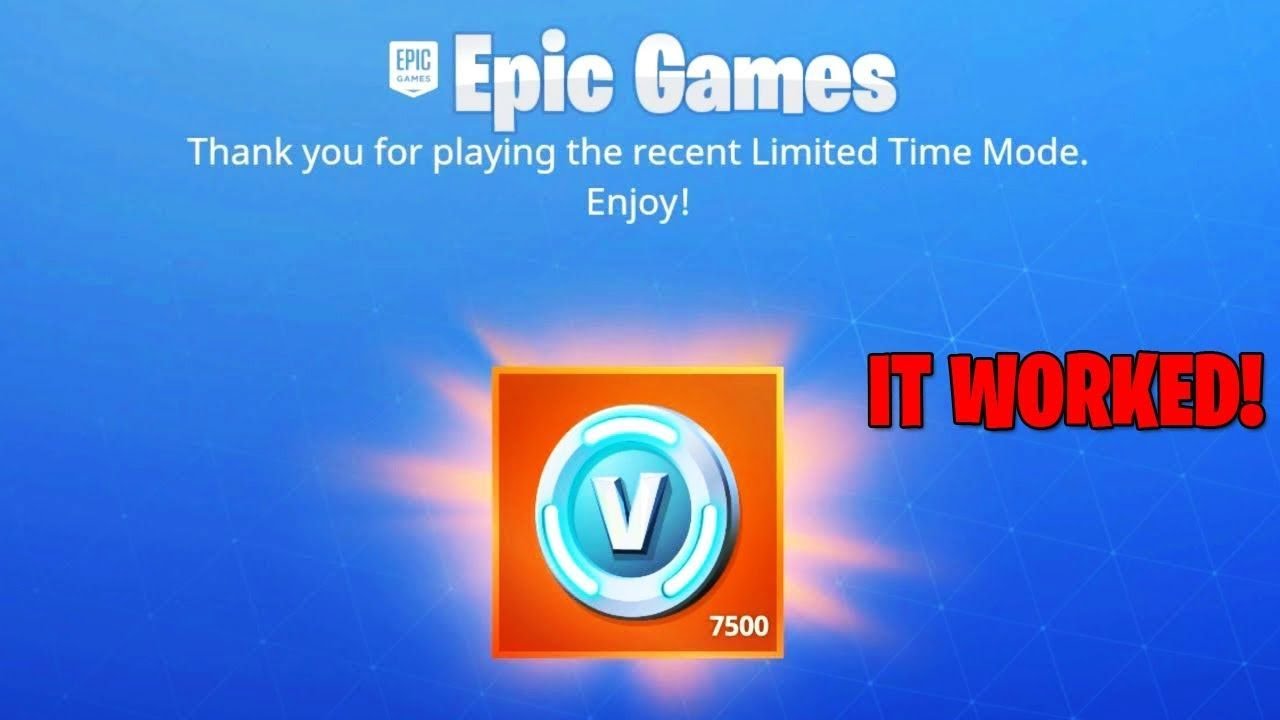 FREE V-BUCKS HACK TUTORIAL - YouTube
