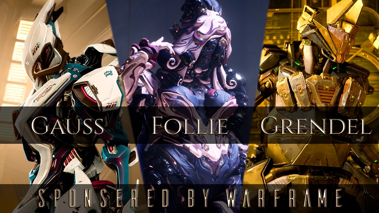 Warframe | Follie, Gauss and Grendel Deluxe Cinematic - YouTube