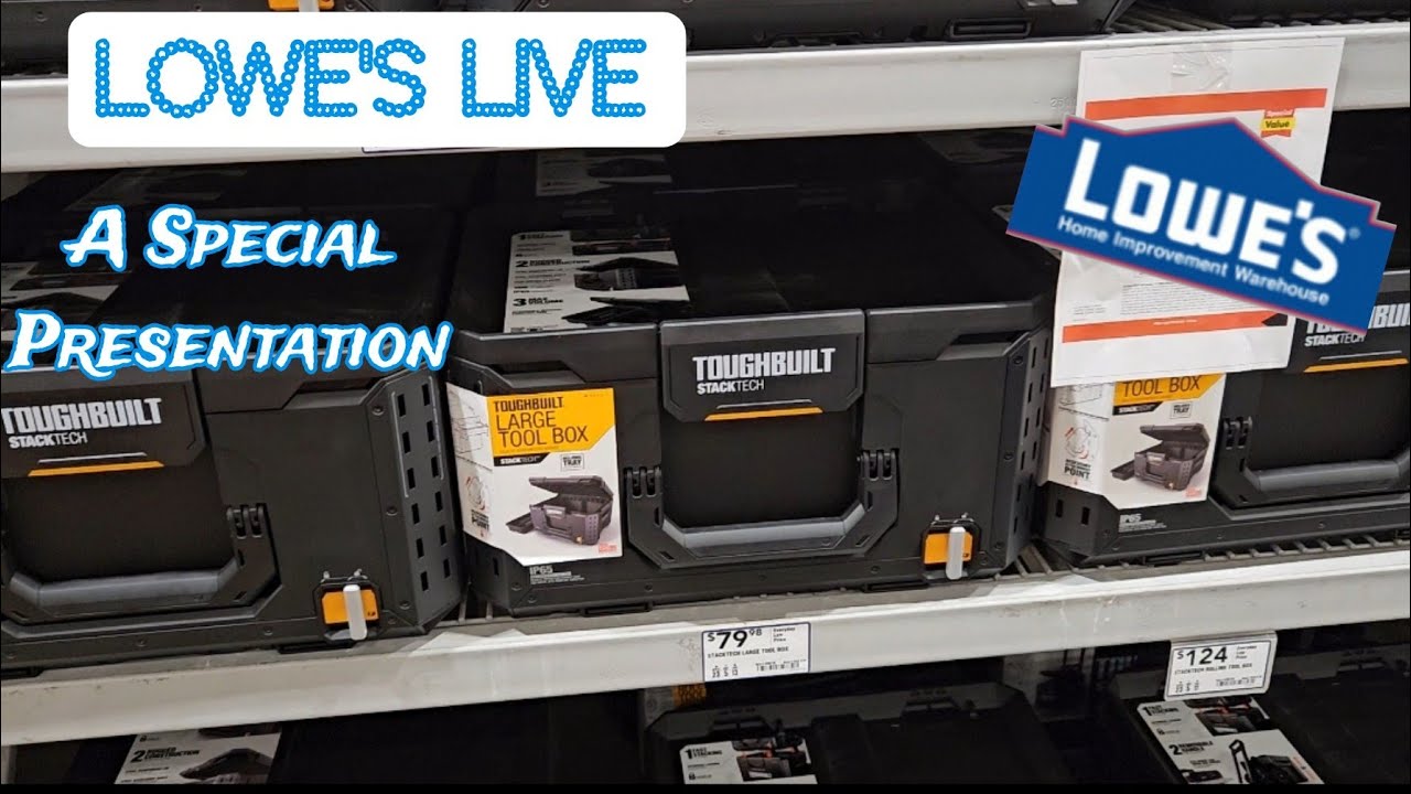 LOWE'S LIVE!!! A Special Holiday Series ..A Closer Look At The New ...