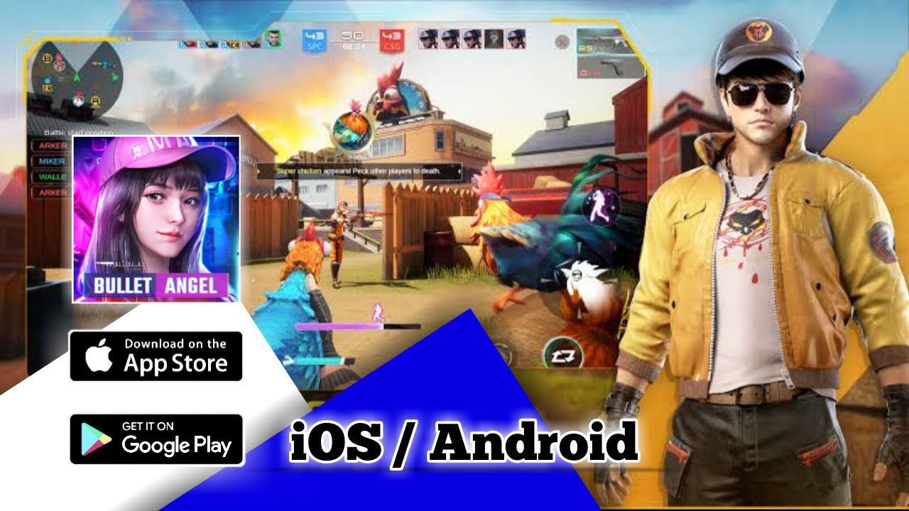 Bullet Angel Gameplay iOS , Android - YouTube