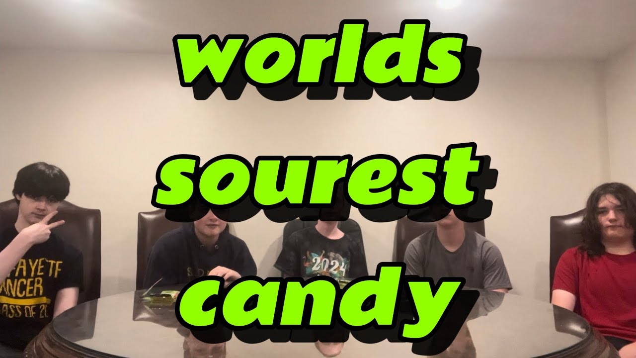World’s SOUREST Candy | Sour Pickle Balls - YouTube