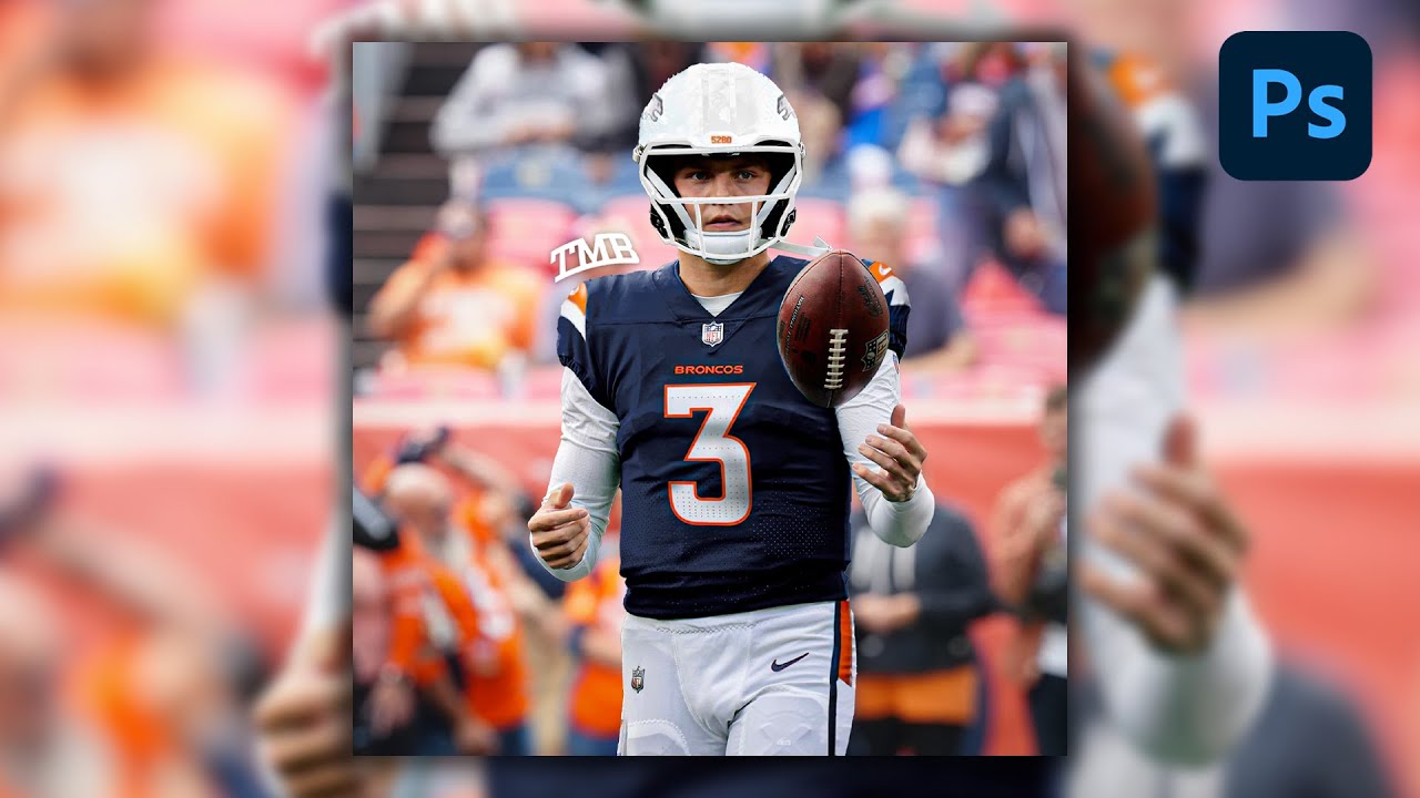 Zach Wilson to Broncos | Photoshop | Jersey Swap | Speed Editz - YouTube