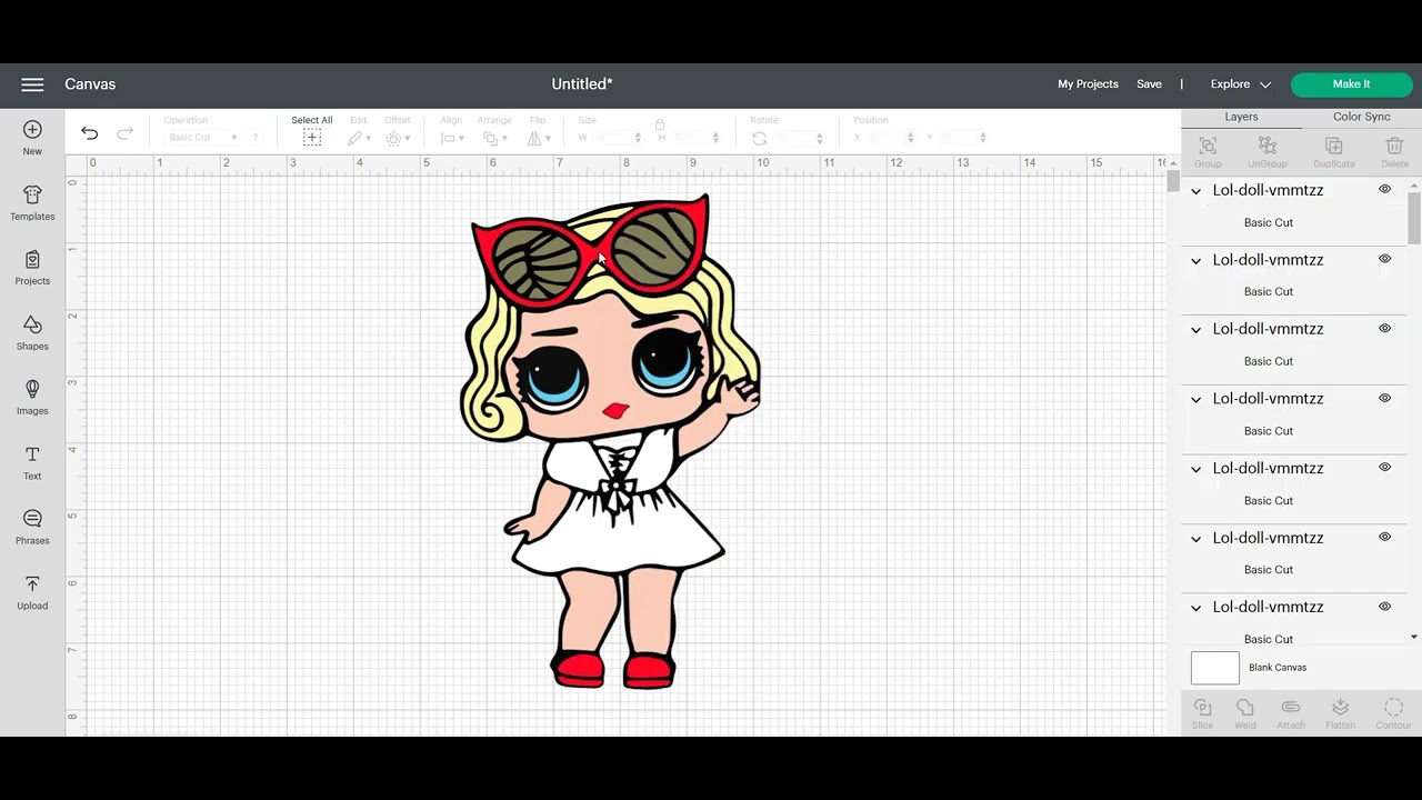 LOL Surprise SVG | LOL Doll PNG | DXF | EPS | Cutting Files For Cricut ...