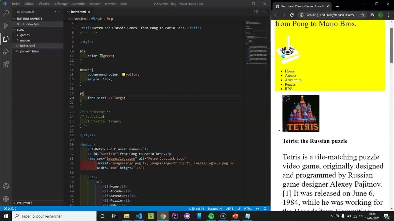 Learn HTML 5 4 2 target html tags with selectors - YouTube