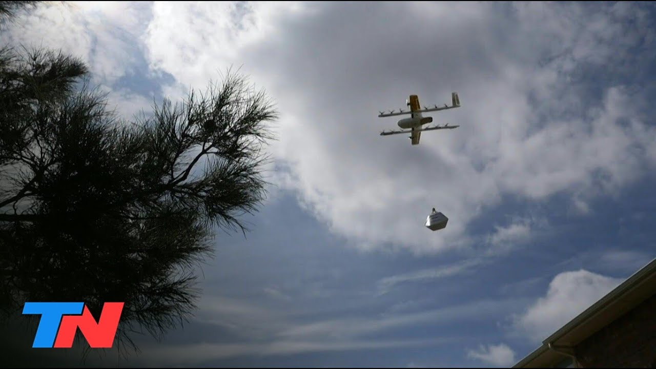 EEUU I Las entregas con drones a domicilio ya son una realidad - YouTube