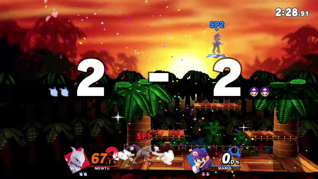 Super Smash Bros. Ultimate #144 - Online: Mewtwo vs. Mario - YouTube