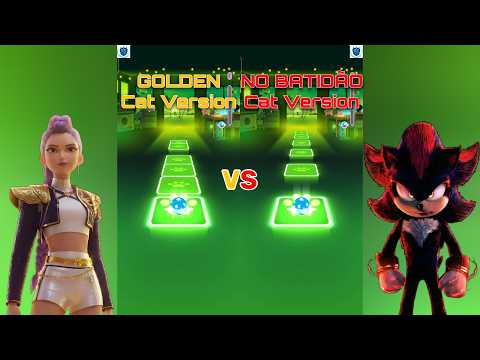 GOLDEN vs NO BATIDÃO (Cat Version) | Music Hop