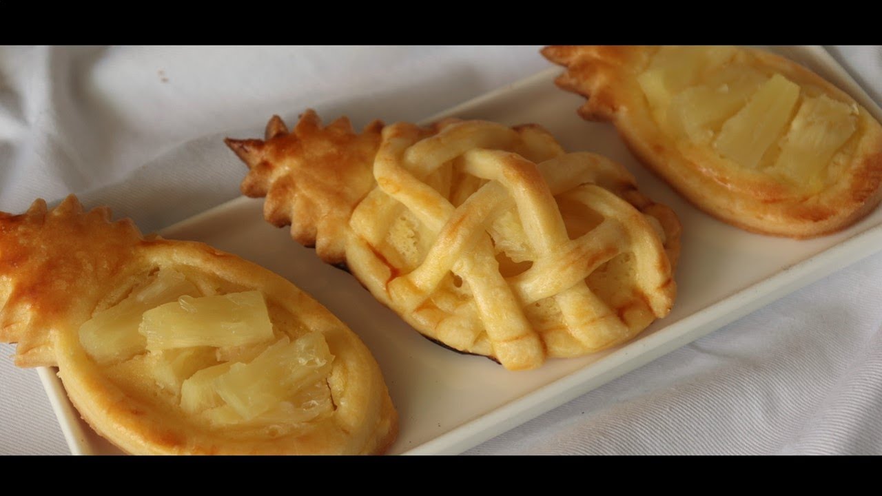 미니파인애플파이 // Mini pineapple pie - YouTube