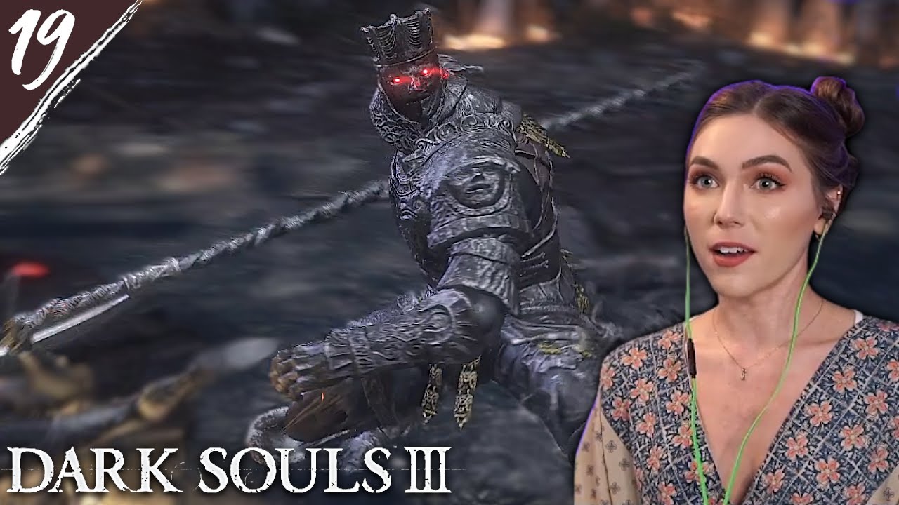 Dragonslayer Armour & Champion Gundyr Boss | Dark Souls 3 Pt. 19 | Marz ...