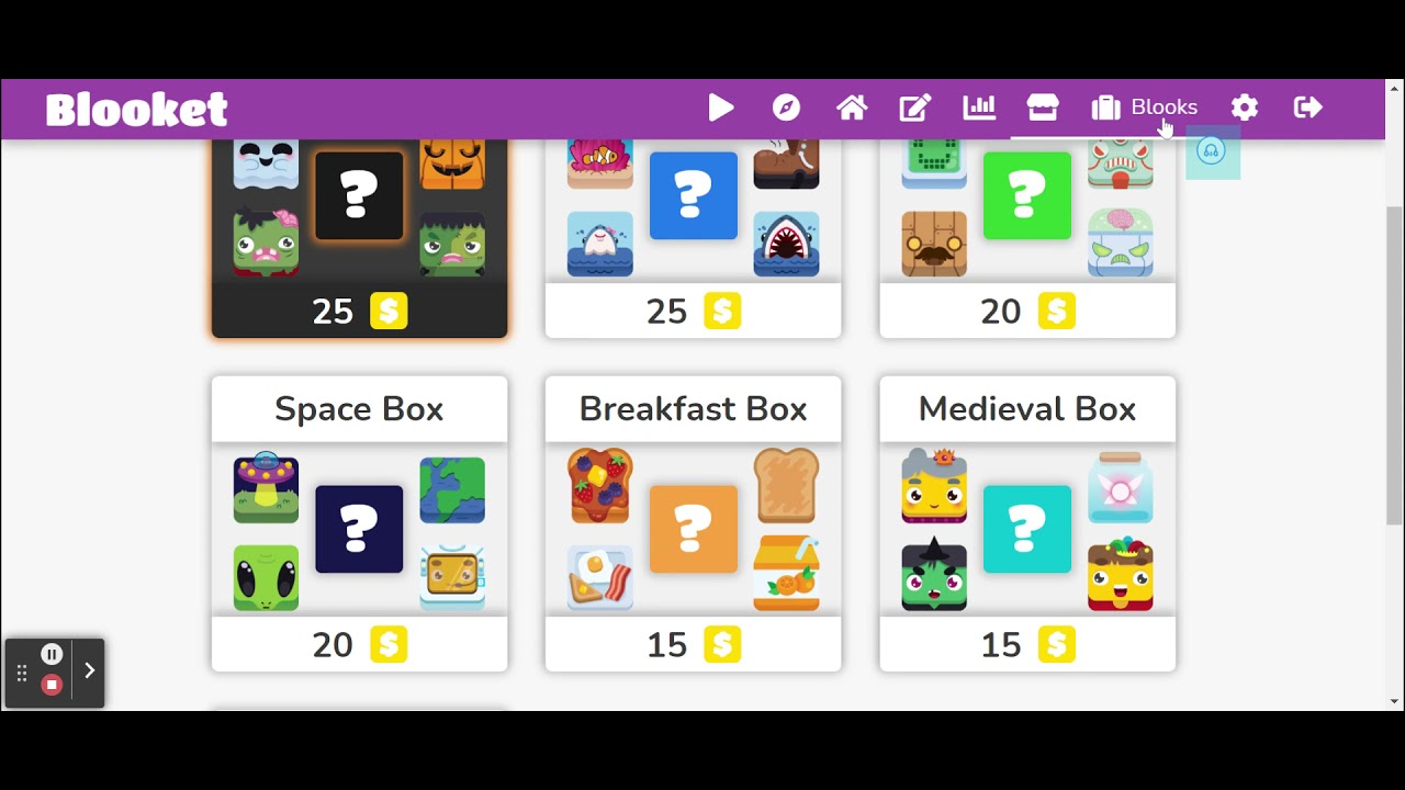 Đổi điểm và mua avatar trên | Blooket - YouTube