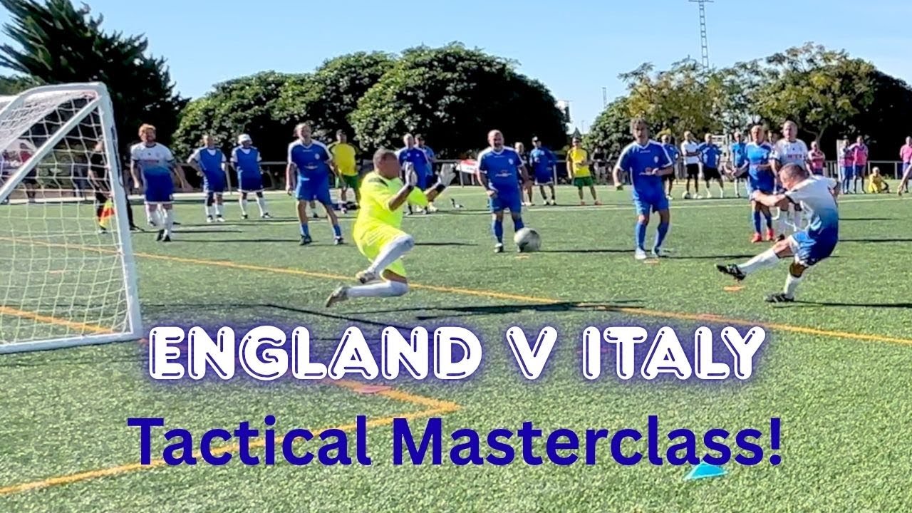 England v Italy | Walking Football | Tactical Masterclass in Motion ...