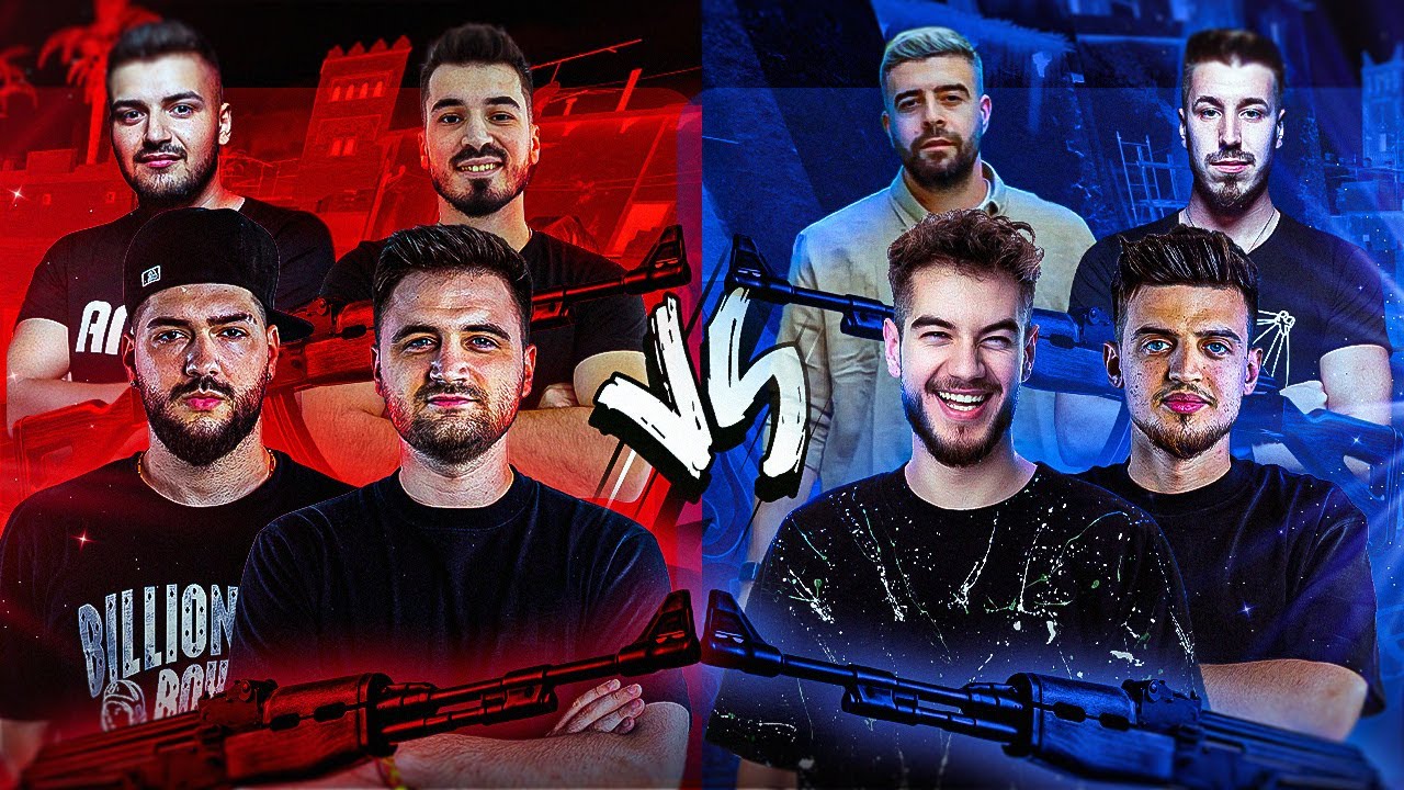 CS2 cu YOUTUBERII - TheoZeciu, Speak, Jaxi, Lectura VS zaSami, Highman ...