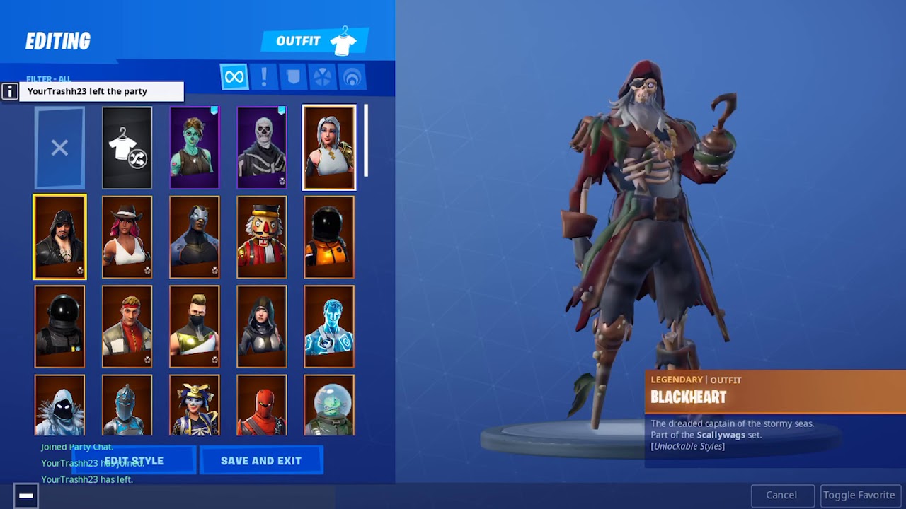 RARE FORTNITE ACCOUNT (OG skins) Read Description - YouTube