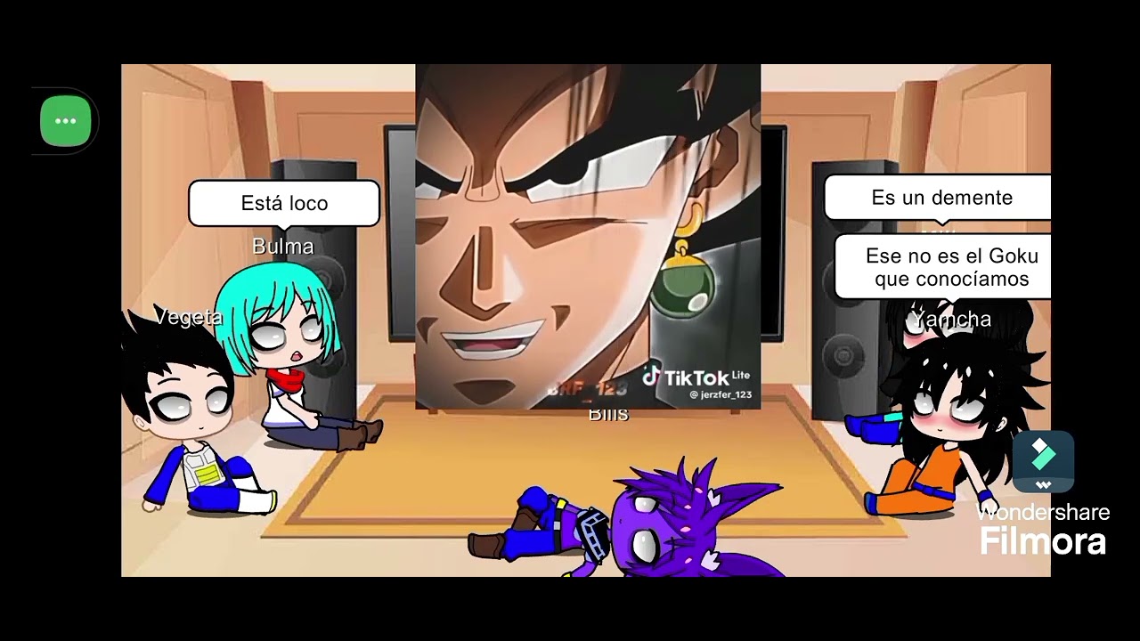 Los ex amigos de Goku reaccionan a el - YouTube