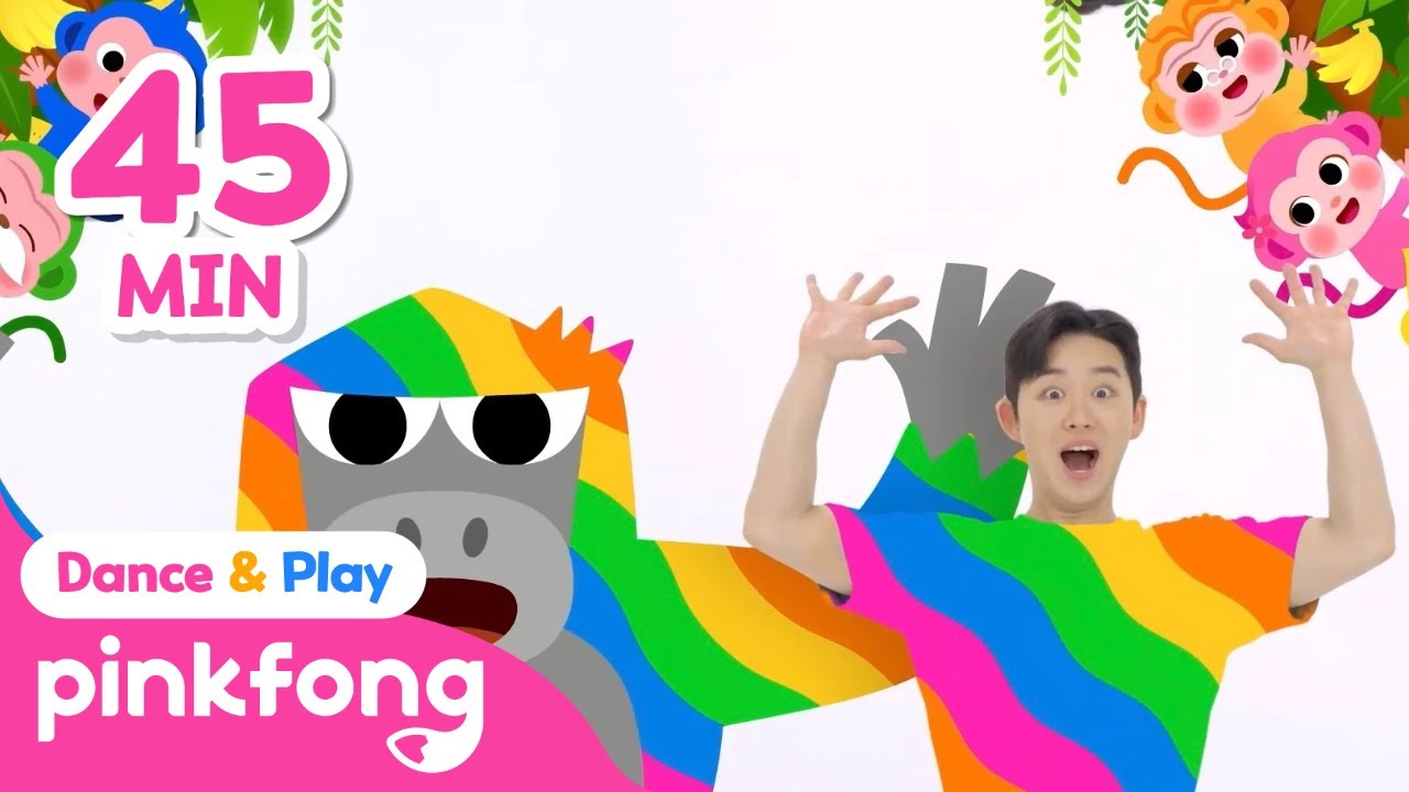 [BEST] 🐒WOW! Look at the Rainbow Monkeys and Gorilla! | Episodes ...