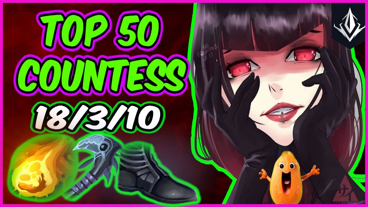 How a TOP 50 Carrys with Countess (4v5) | Predecessor ranked Gameplay ...