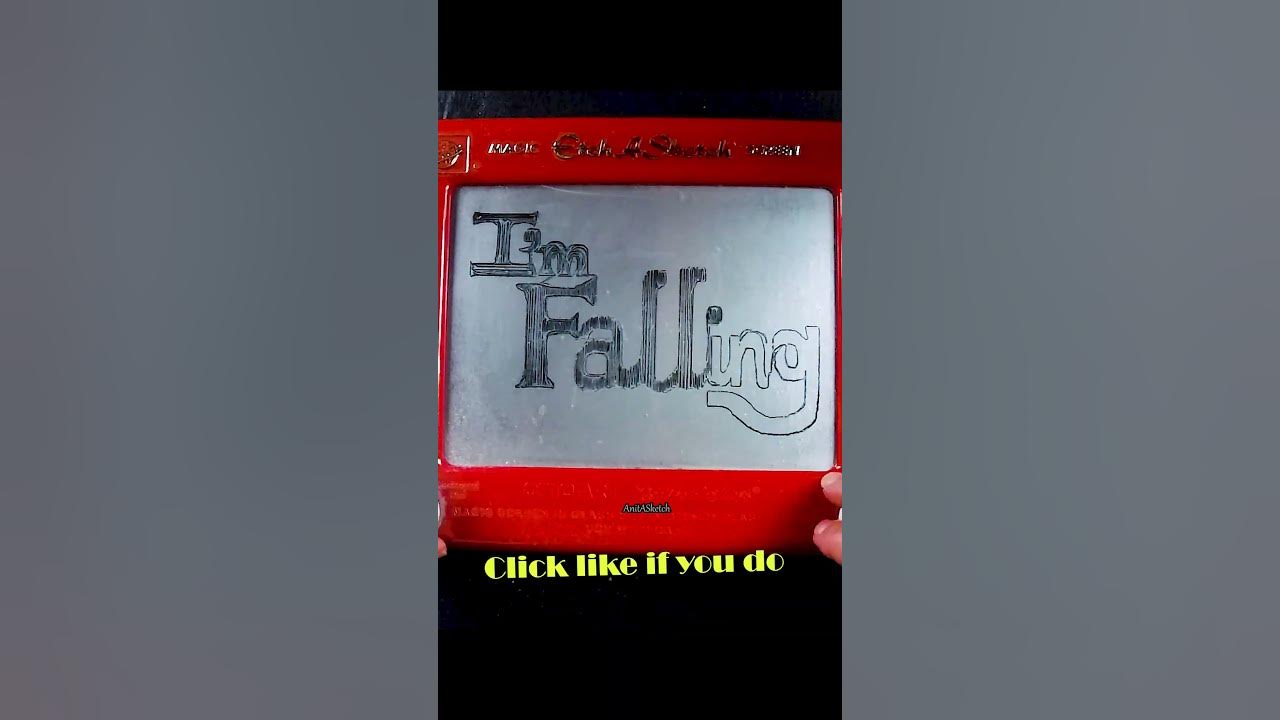 Etch a Sketch puzzle (woah) - YouTube