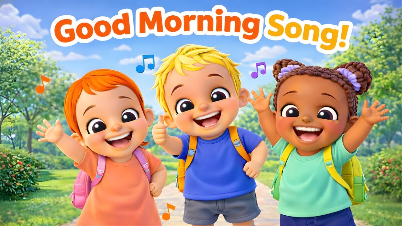 Good Morning Song for Kids | Fun Morning Routine Song for Toddlers ...