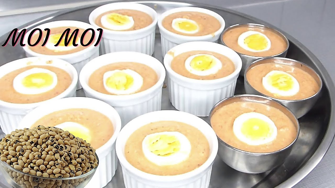 HOW TO PREPARE NIGERIAN MOI MOI BEANS PUDDING I QUICK RECIPE - YouTube