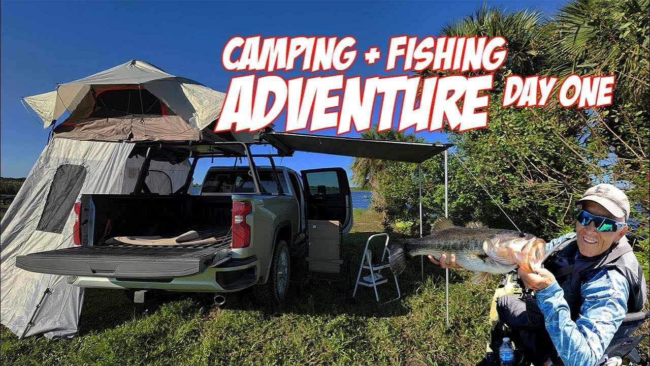 Camping + Fishing Adventure Day One - 4/11/22 - YouTube