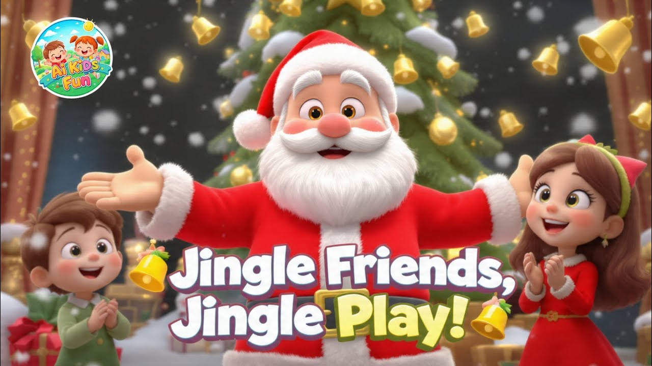 Jingle Friends, Jingle Play 🎄 | Fun Christmas Song for Kids - YouTube